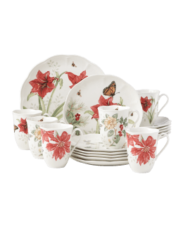 Lenox 18-Piece Butterfly Meadow Dinnerware Set | Neiman Marcus