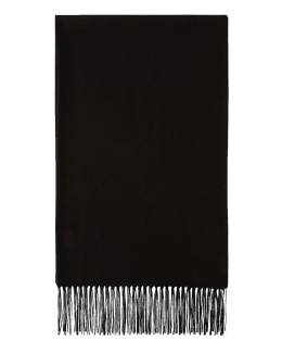 Loro Piana Cashmere Fringe-Trim Opera Stole | Neiman Marcus