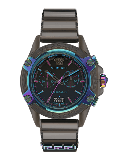 Versace Men's Icon Active Silicone Chronograph Watch, 44mm | Neiman Marcus