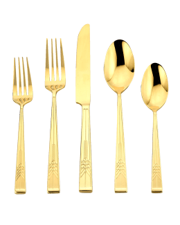 Ricci Silversmith 20-Piece Frank Lloyd Wrights Tree of Life Flatware ...