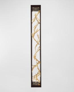 Eurofase Bordo LED Sconce in Black, 24" | Neiman Marcus