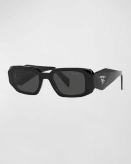 Prada Men's Square Acetate Sunglasses | Neiman Marcus