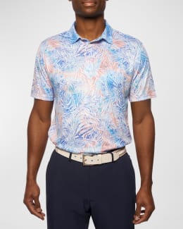 Robert Graham Men's Syfy Performance Polo Shirt | Neiman Marcus