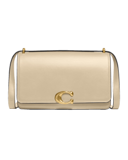 Coach Idol Luxe Leather Shoulder Bag | Neiman Marcus