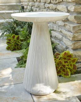 Palecek Chelsea Outdoor Side Table - 23.25" | Neiman Marcus