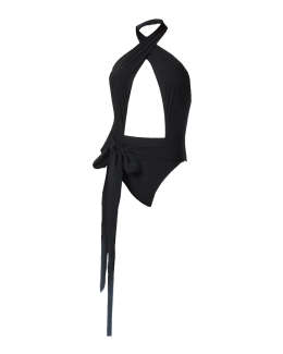 PQ Swim Alex Halter One-Piece Swimsuit | Neiman Marcus