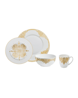 Godinger 16-Piece 20th Century Baroque Dinnerware Set | Neiman Marcus