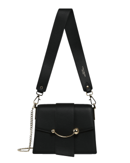 STRATHBERRY Mini Crescent Leather Shoulder Bag | Neiman Marcus