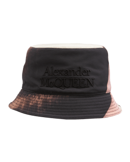 Keith James Men's Logo Nylon Bucket Hat | Neiman Marcus