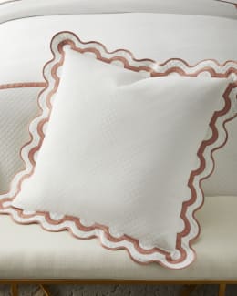 Matouk Mirasol Matelasse Euro Sham | Neiman Marcus