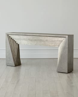 Global Views Charlotte Deco Console Table | Neiman Marcus