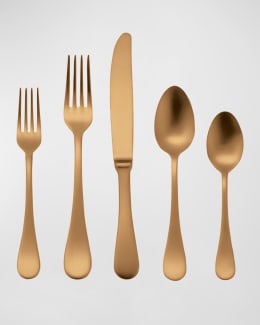 Mepra Fantasia Mustard 5-Piece Flatware Set | Neiman Marcus