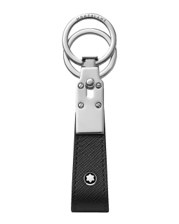 Montblanc Men's Sartorial Leather Key Fob | Neiman Marcus