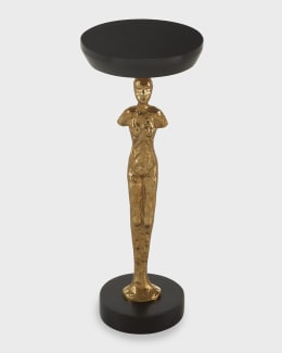 John-Richard Collection Windswept Martini Table | Neiman Marcus