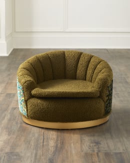 Haute House Lenor Pet Bed with Mirror Trim | Neiman Marcus