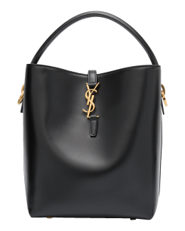 Saint Laurent Le 37 Mini YSL Bucket Bag in Smooth Leather | Neiman Marcus