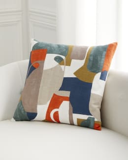 Eastern Accents Artsy Sunset Decorative Pillow | Neiman Marcus