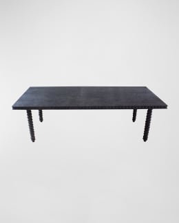 Global Views Chorda Round Dining Table, 48" | Neiman Marcus
