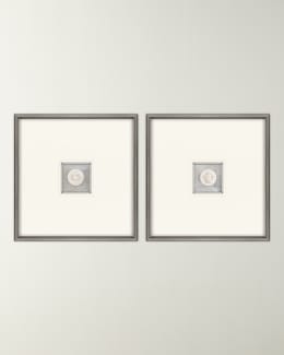 Portrait Intaglio I, Set of 2 | Neiman Marcus