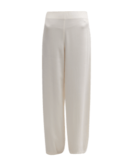 Milly Cabana Modern Geo Cotton Voile Wide-Leg Pants | Neiman Marcus