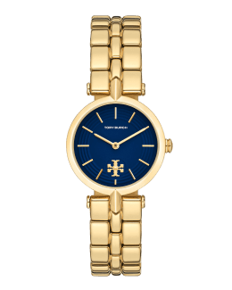 Tory Burch The Eleanor Watch - Gold-Tone Stainless Steel | Neiman Marcus