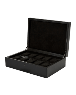 WOLF British Racing 10-Piece Watch Box with Drawer | Neiman Marcus