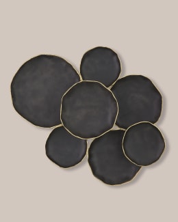 Global Views Pyramid Wall Decor - Brass | Neiman Marcus