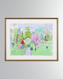 Shadow Catchers "Garden Landscape I" Art Print | Neiman Marcus