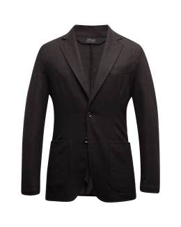 Brioni Men's Solid Wool Dinner Jacket | Neiman Marcus