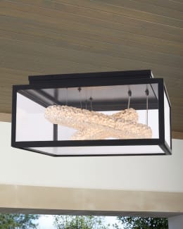 Allegri Crystal by Kalco Lighting Verde Two-Light Sconce | Neiman Marcus