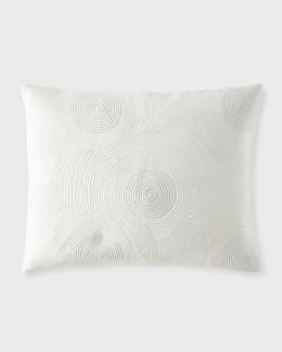 Callisto Home Rivena Quilted Velvet Standard Sham | Neiman Marcus
