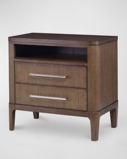 Butler Specialty Co Kleo 2-Drawer Nightstand | Neiman Marcus