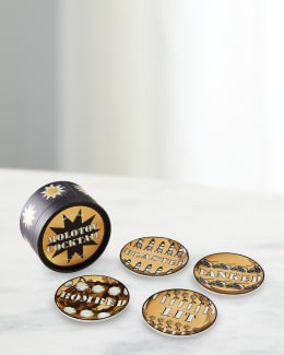 Jonathan Adler Mariposa Coasters, Set of 4 | Neiman Marcus