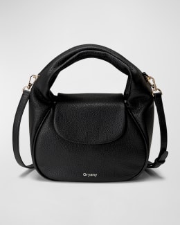 Oryany Lottie Saddle Leather Crossbody Bag | Neiman Marcus