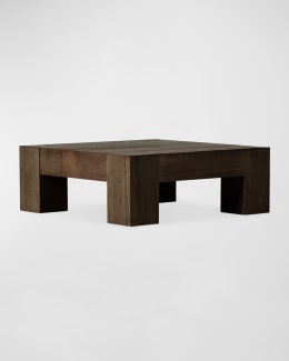 Four Hands Abaso Small Square Coffee Table | Neiman Marcus