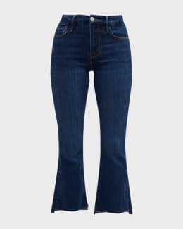 FRAME Le Crop Mini Boot Jeans | Neiman Marcus