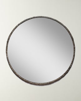 Interlude Home Andover 36" Round Mirror | Neiman Marcus