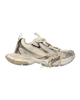 Balenciaga Men's Multicolor Mesh Runner Sneakers | Neiman Marcus