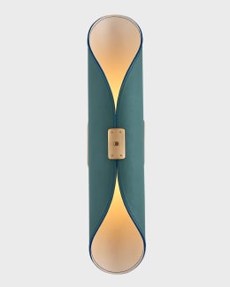 Allegri Crystal by Kalco Lighting Verde Two-Light Sconce | Neiman Marcus