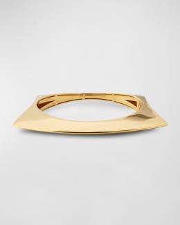 Dries Criel 18K Yellow Gold White Diamond Lotus Ring with Cross Pattern ...