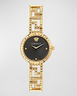 Versace 28mm Greca Goddess Watch with Bracelet Strap, Gold Plated ...