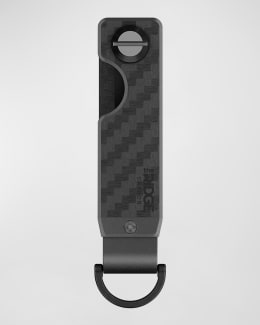 The Ridge Men's Matte Carbon Metal Key Case | Neiman Marcus