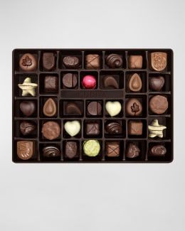 Godiva Chocolatier Holiday 36-Piece Chocolate Gift Box With Red Ribbon ...