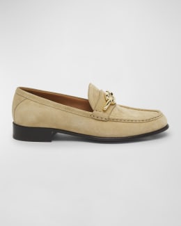 Valentino Garavani Gate VLogo Leather Loafers | Neiman Marcus