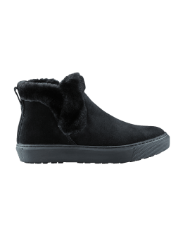 Cougar Amour Suede Faux Fur Cozy Booties | Neiman Marcus