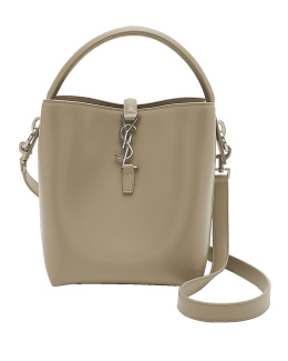 Saint Laurent Le 37 Mini YSL Bucket Bag in Smooth Leather | Neiman Marcus