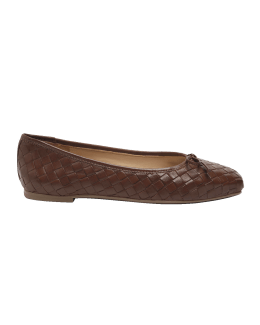 Bernardo Gwynn Woven Ballet Flats | Neiman Marcus