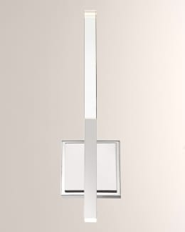 Eurofase Bordo LED Sconce in Black, 24" | Neiman Marcus