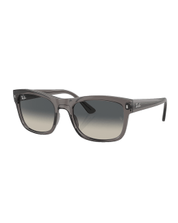 Ray-Ban Men's Square Patterned Acetate Sunglasses, 50MM | Neiman Marcus