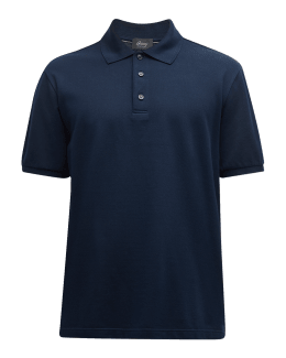 Isaia Men's Logo Polo Shirt | Neiman Marcus